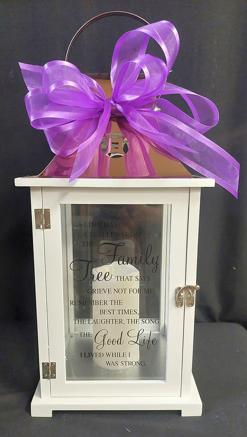 Larger White Lantern-Family Tree : Arnold, MO Florist : Same Day Flower ...